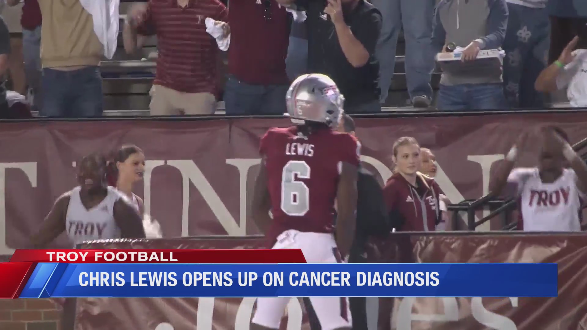 Troy Trojan Receiver Battles Bone Cancer, Aims for Return to Football ...