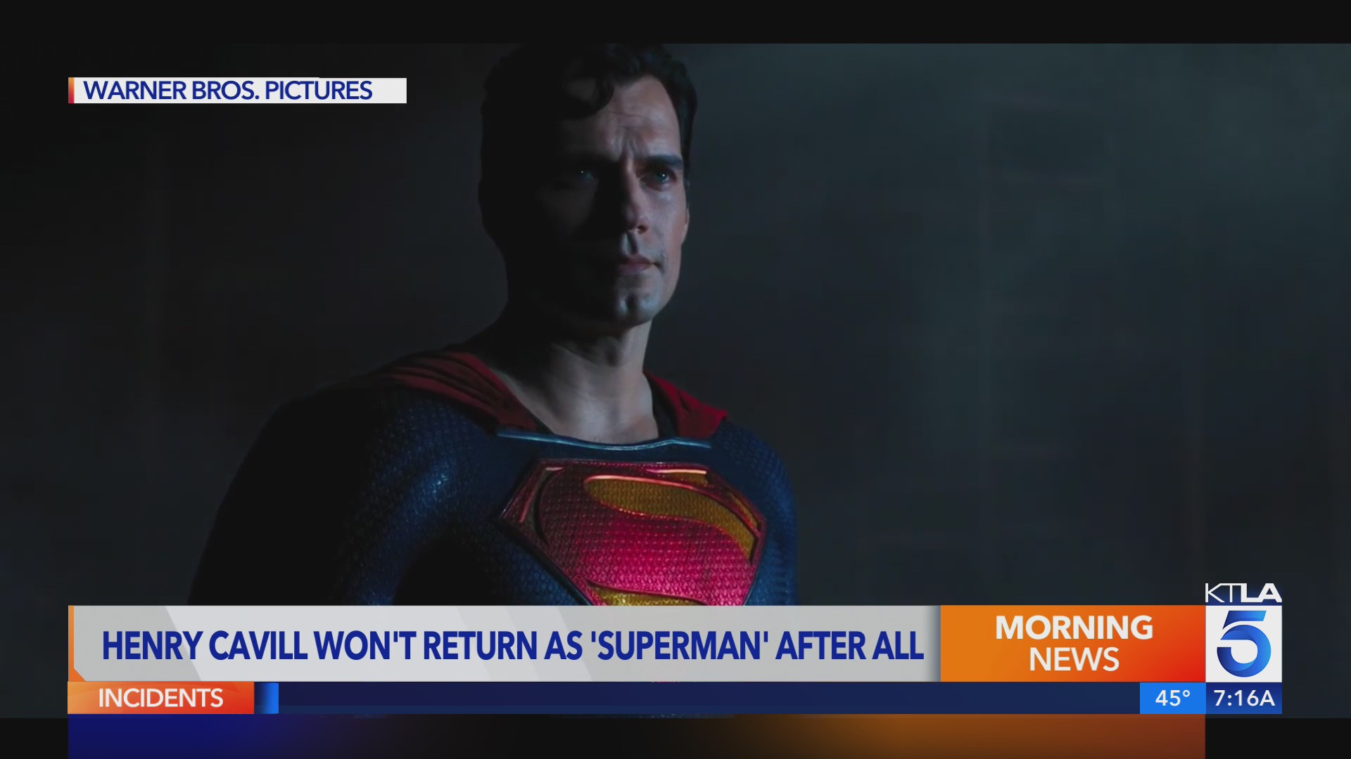 Henry Cavill reveals he will not return as Superman – KTLA