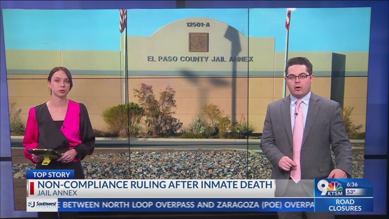 State issues ‘non-compliance’ ruling after inmate death – KTSM 9 News