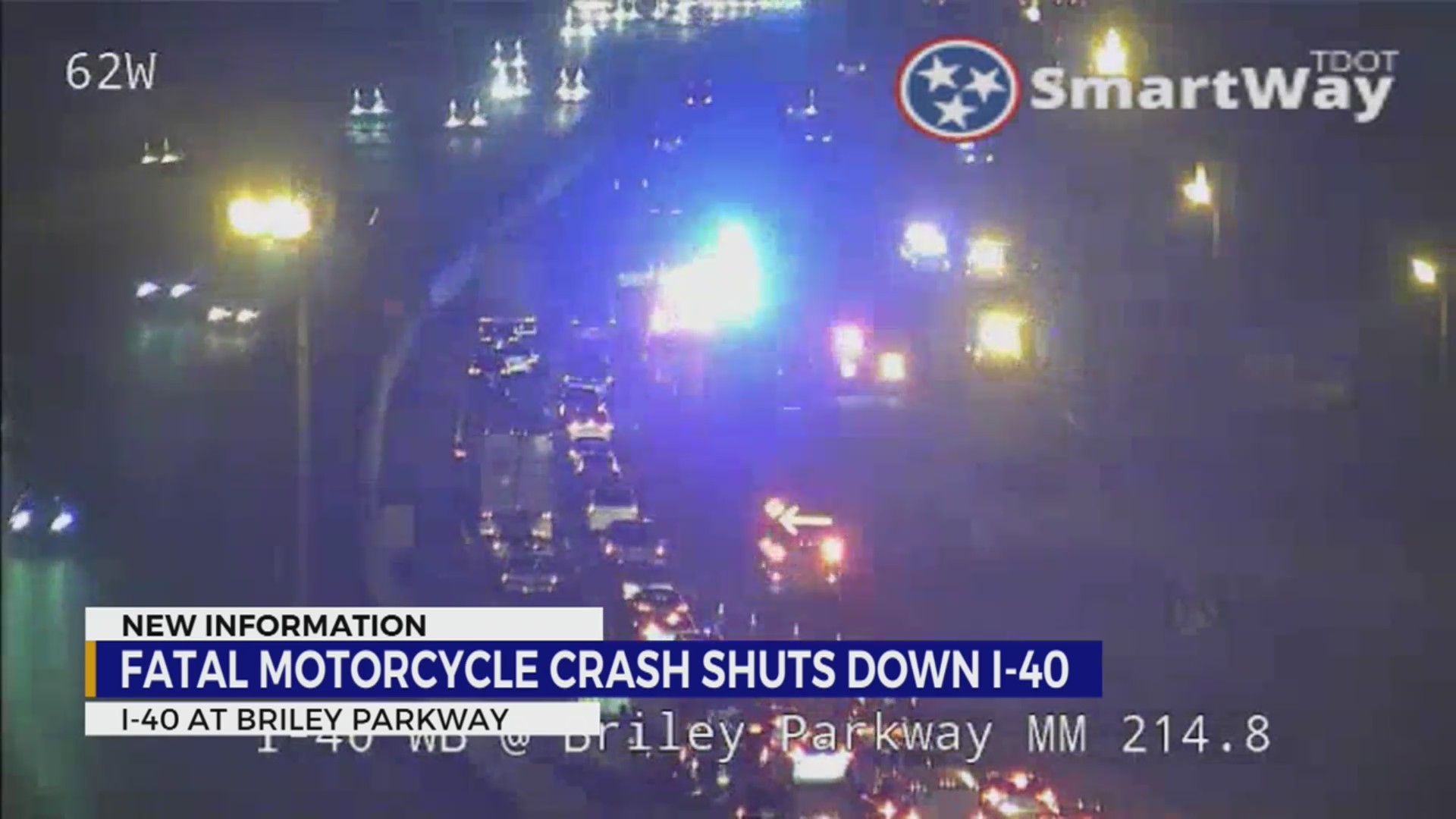 Motorcyclist killed in crash on I-40 near Briley Parkway – WKRN News 2