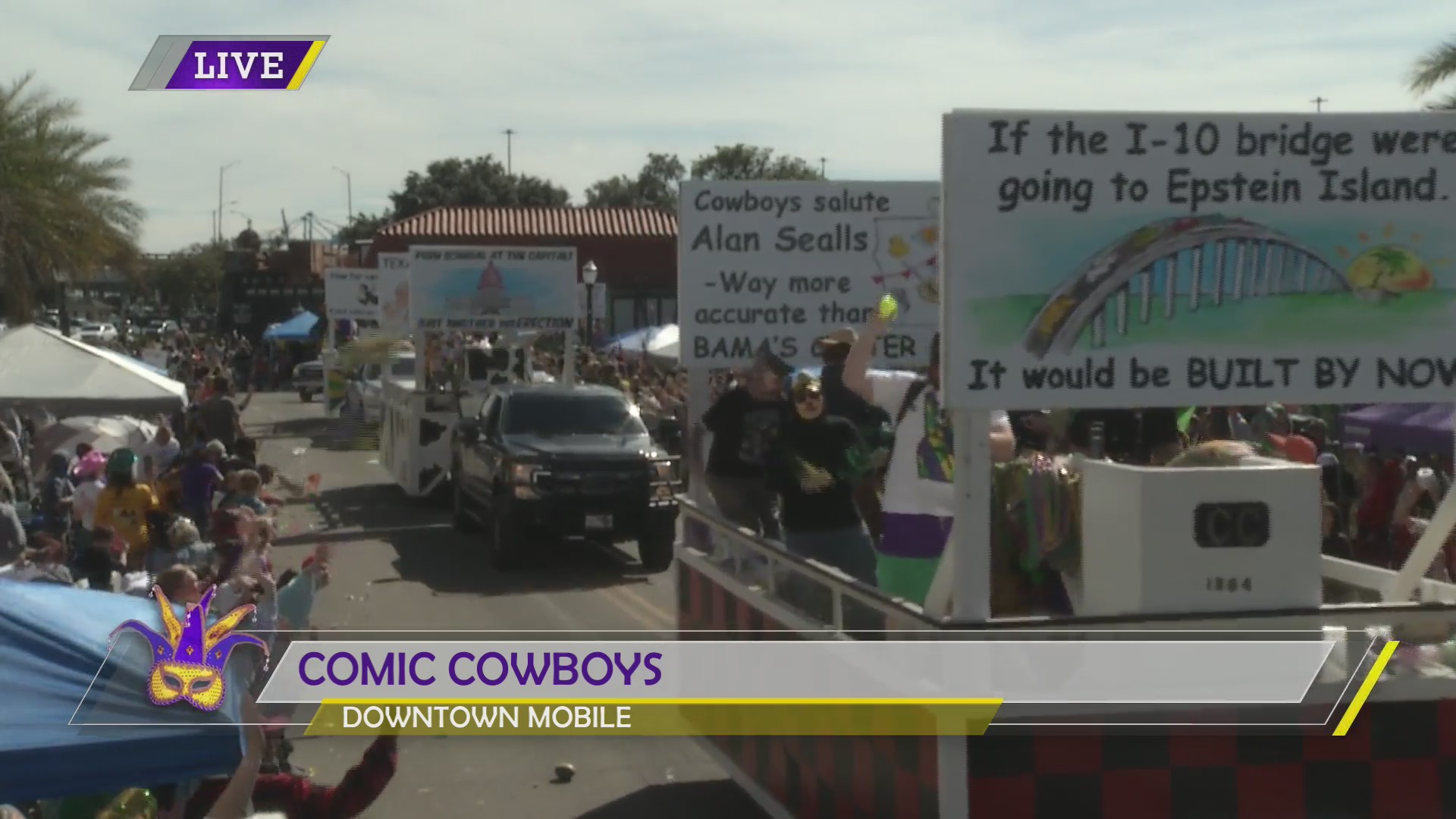 Comic Cowboys Parade – WKRG News 5