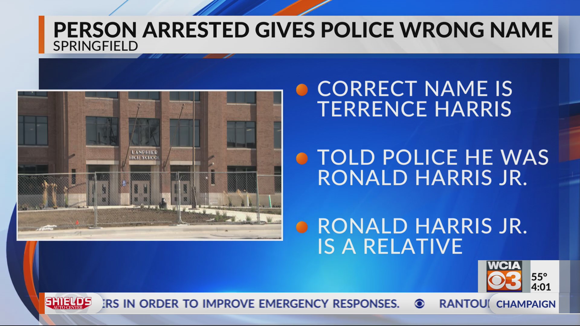 UPDATE: Springfield burglary suspect used relative’s name, police say ...