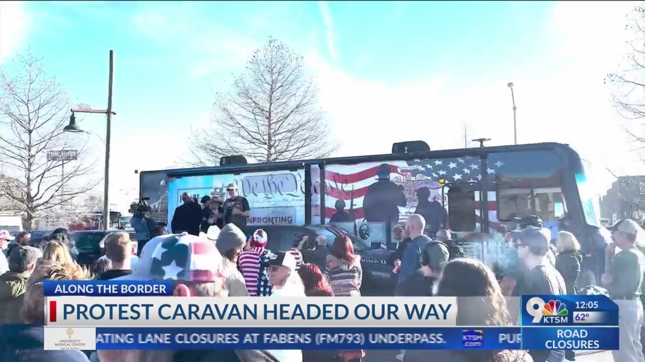 ‘Take our Border Back’ protest caravan headed our way – KTSM 9 News
