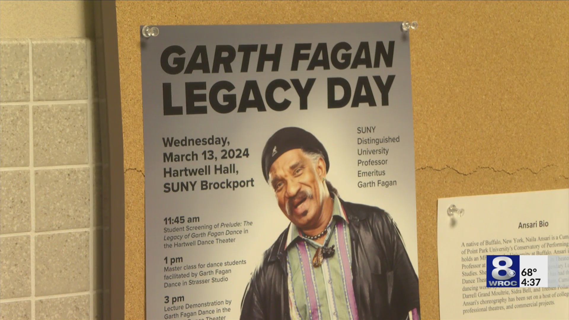 Garth Fagan Day at SUNY Brockport – RochesterFirst
