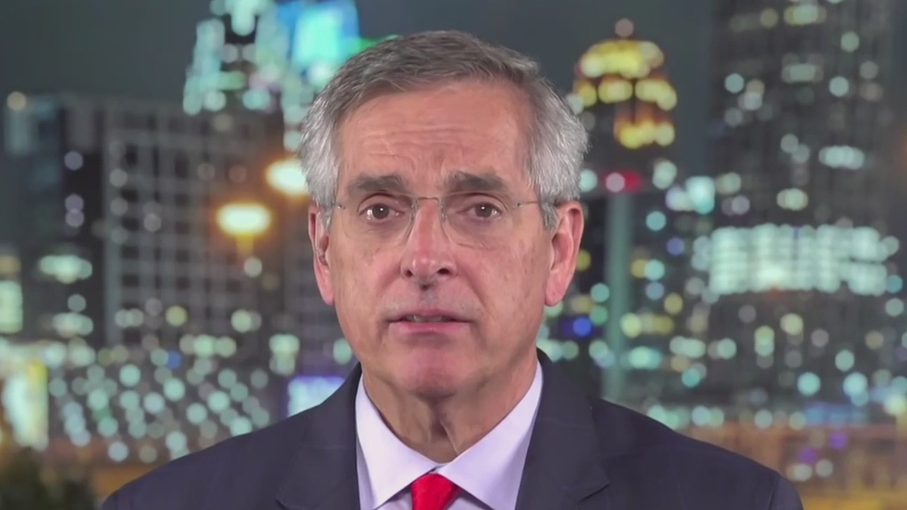 Raffensperger addresses shortened window for early voting in Georgia ...