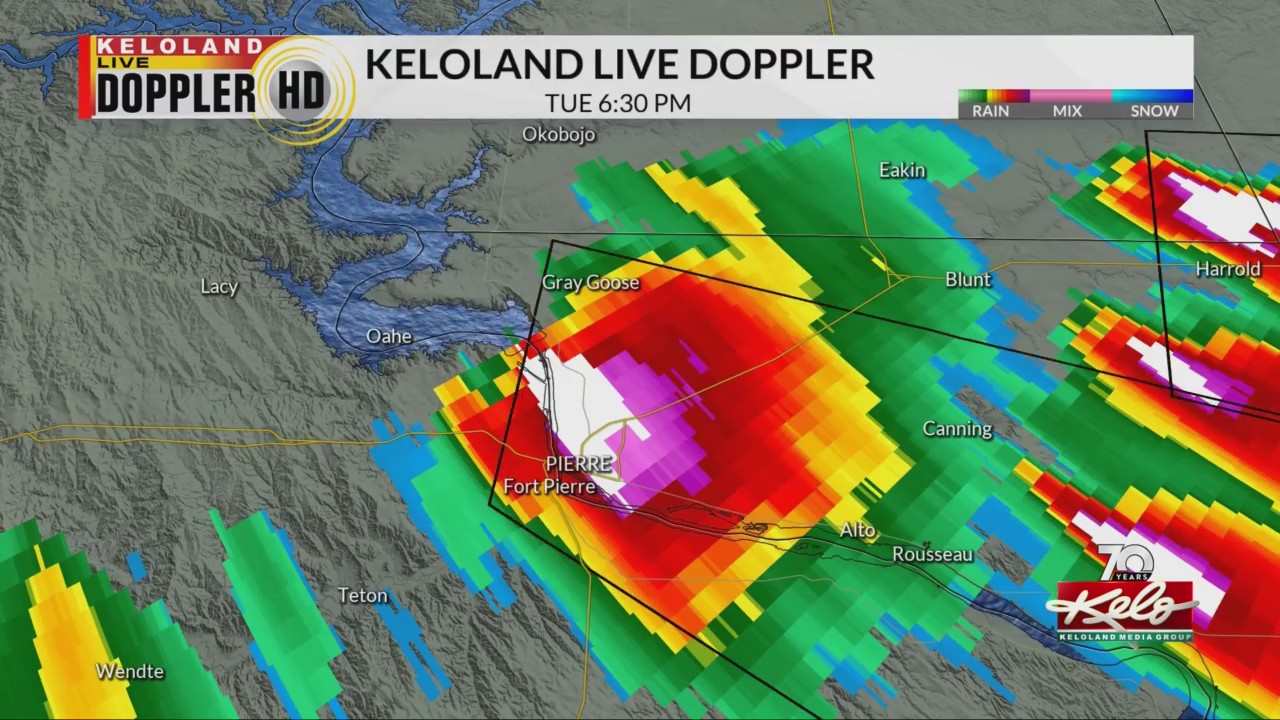 Taking a look at Tuesday night’s severe weather – KELOLAND.com