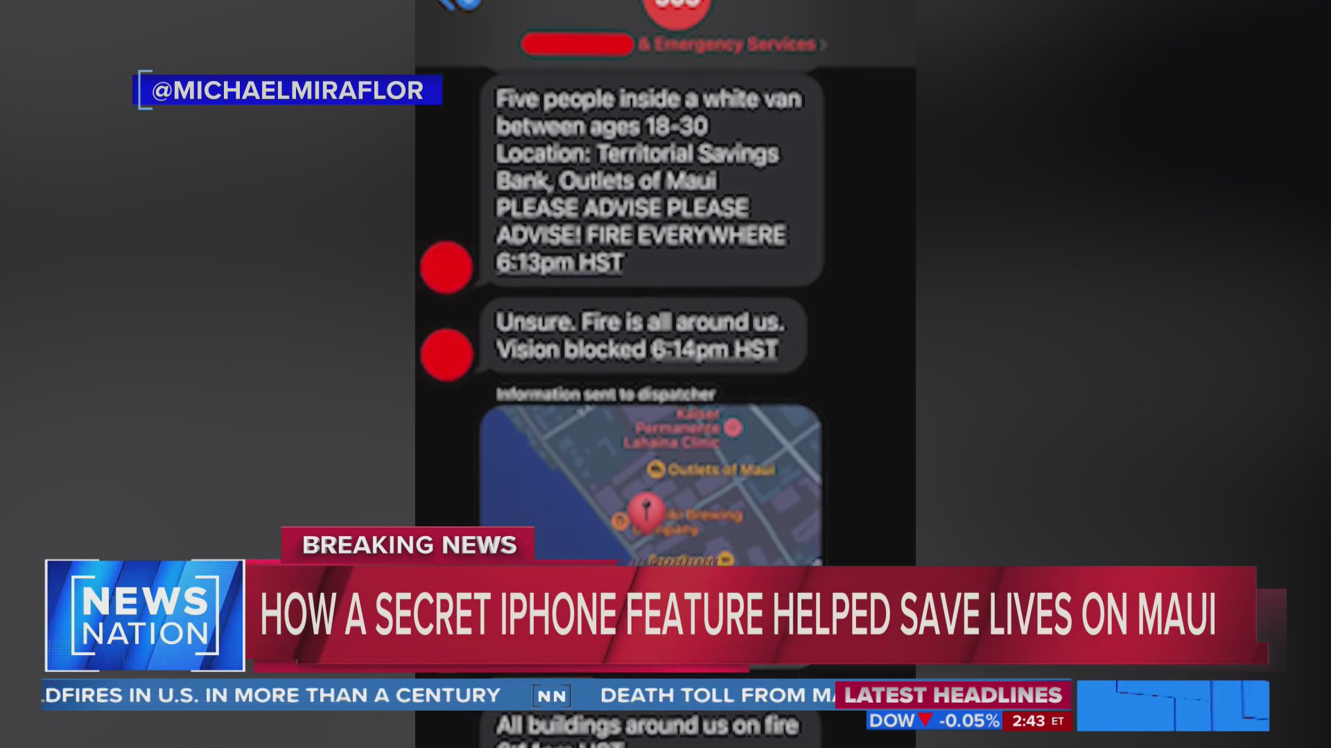 How a little-known iPhone feature helped save lives on Maui ...