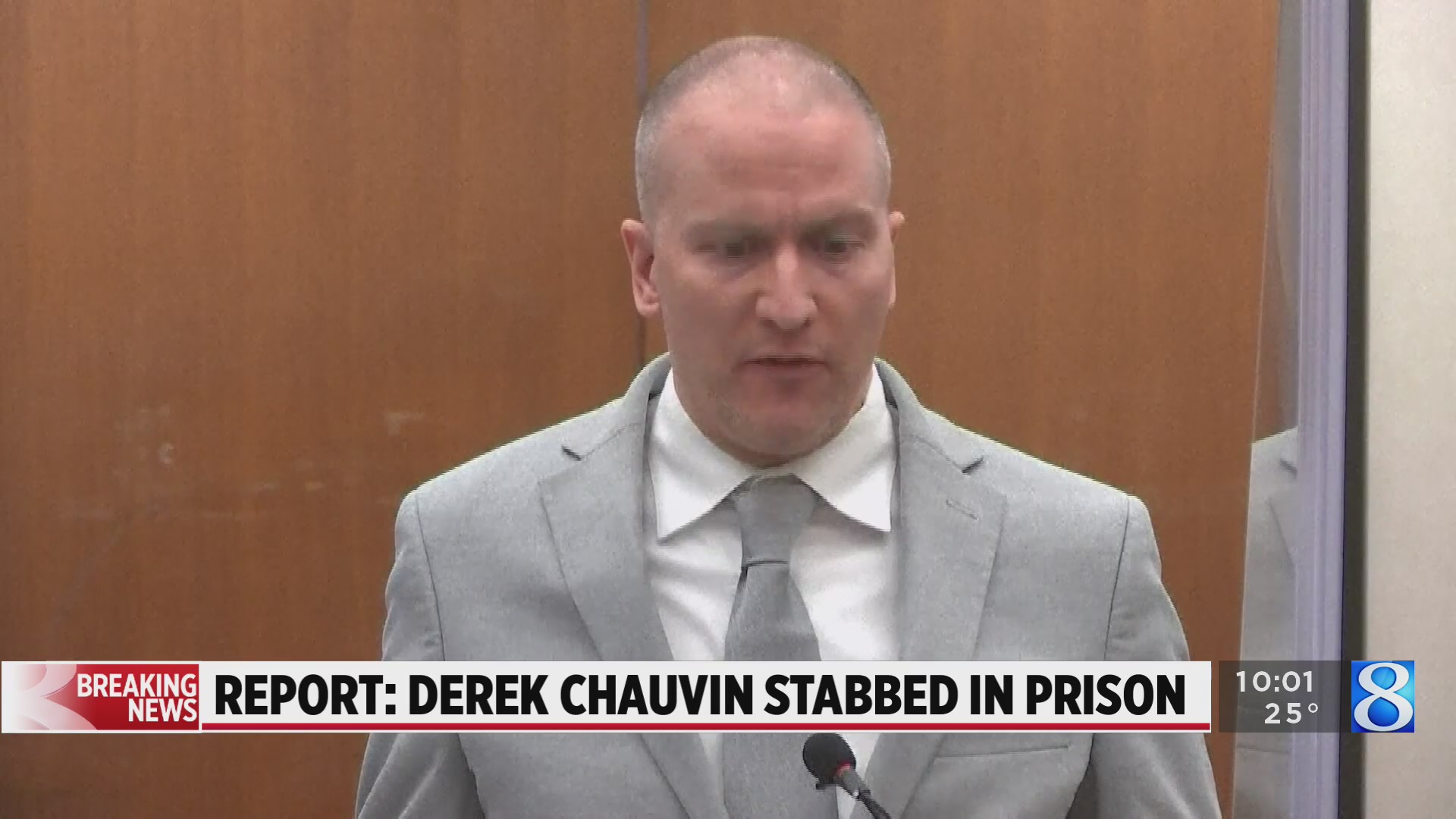 Ex-officer Derek Chauvin, convicted in George Floyd’s killing, stabbed ...