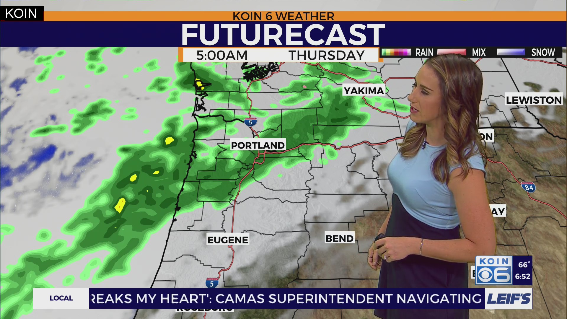 Weather forecast: Tracking the return of cooler temps and showers in ...