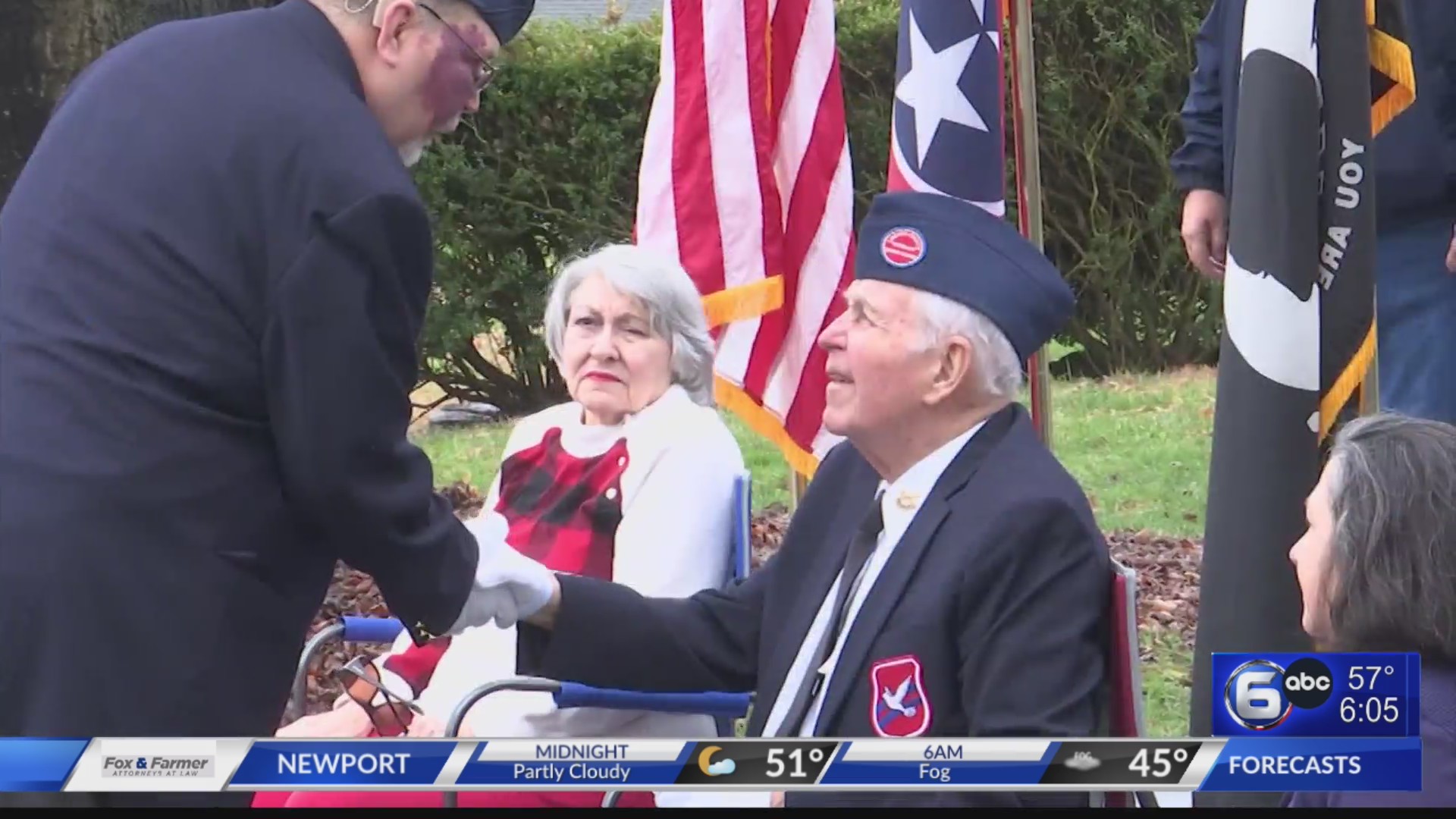 Retired Lt. Col. Given Final Salute – WATE 6 On Your Side