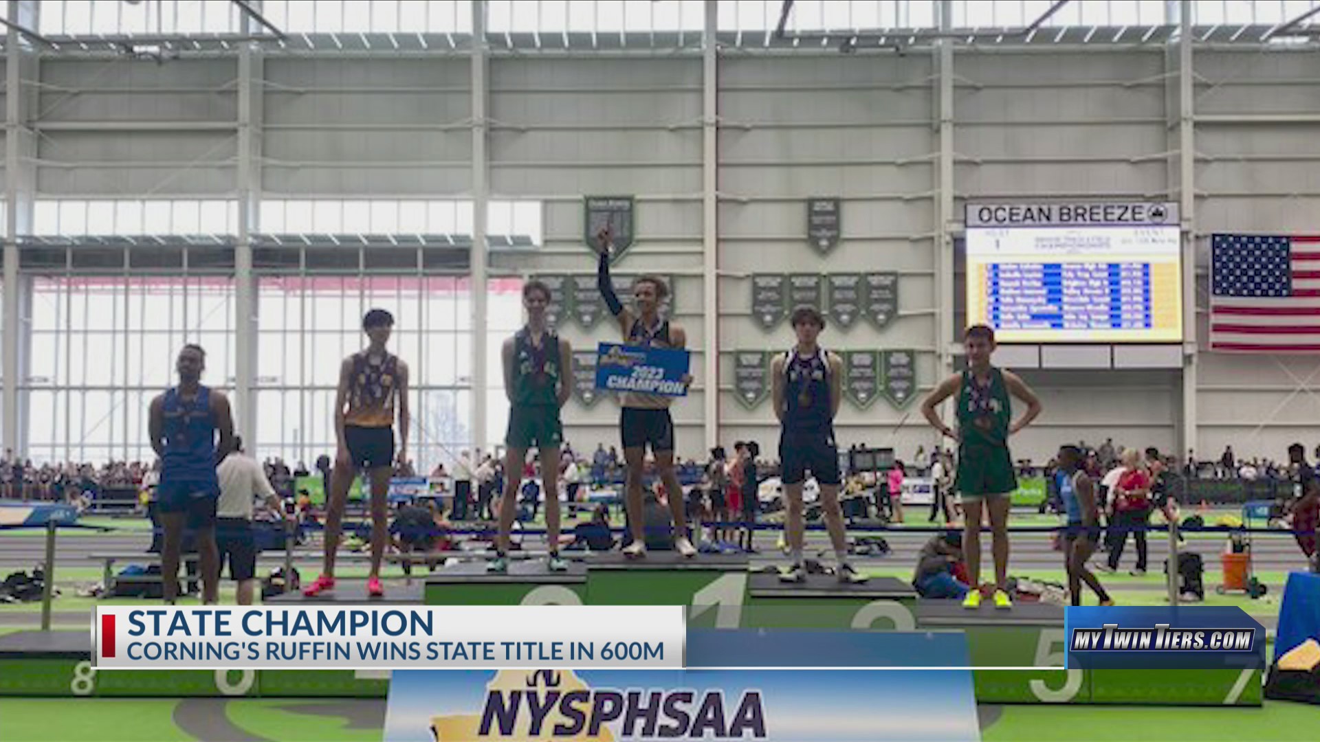 Corning’s Ruffin wins indoor track & field state title – WETM ...