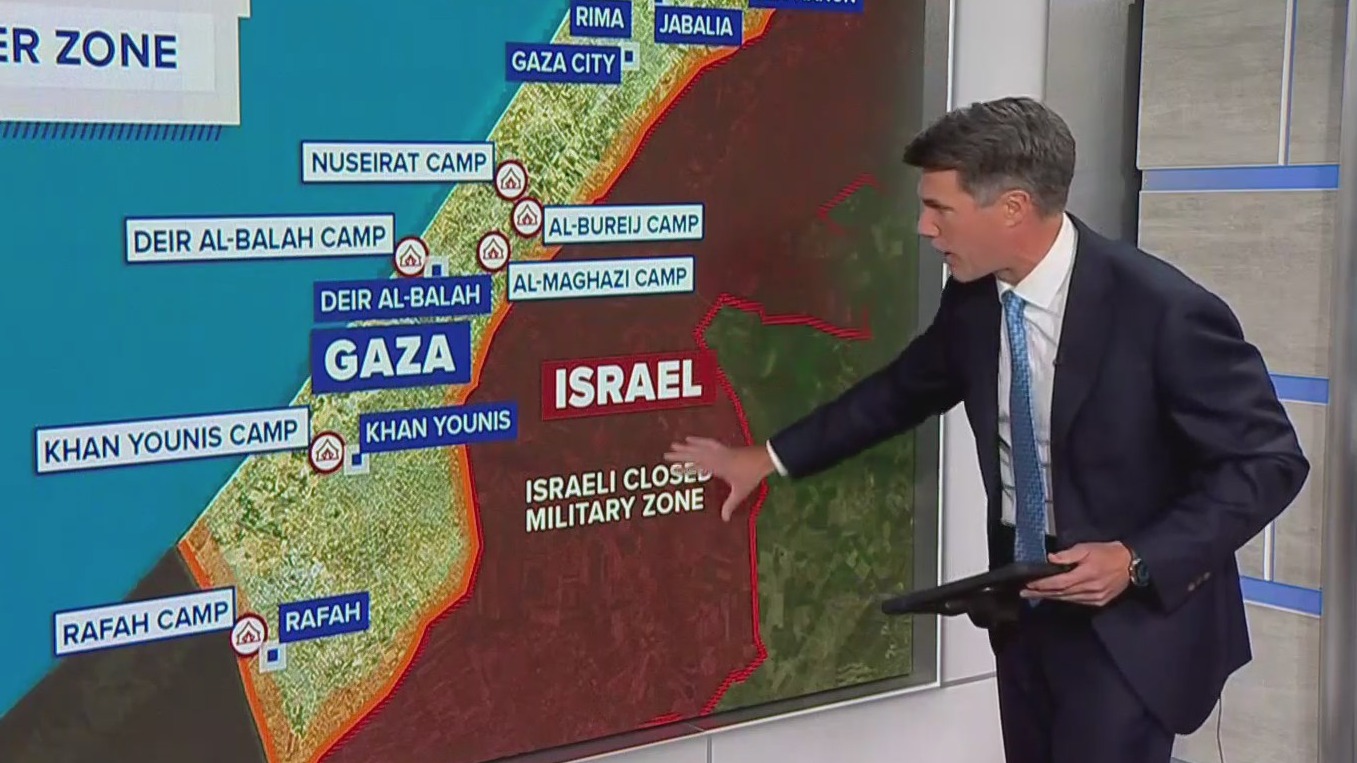 Map: What we know about the Israeli ground Invasion | On Balance ...