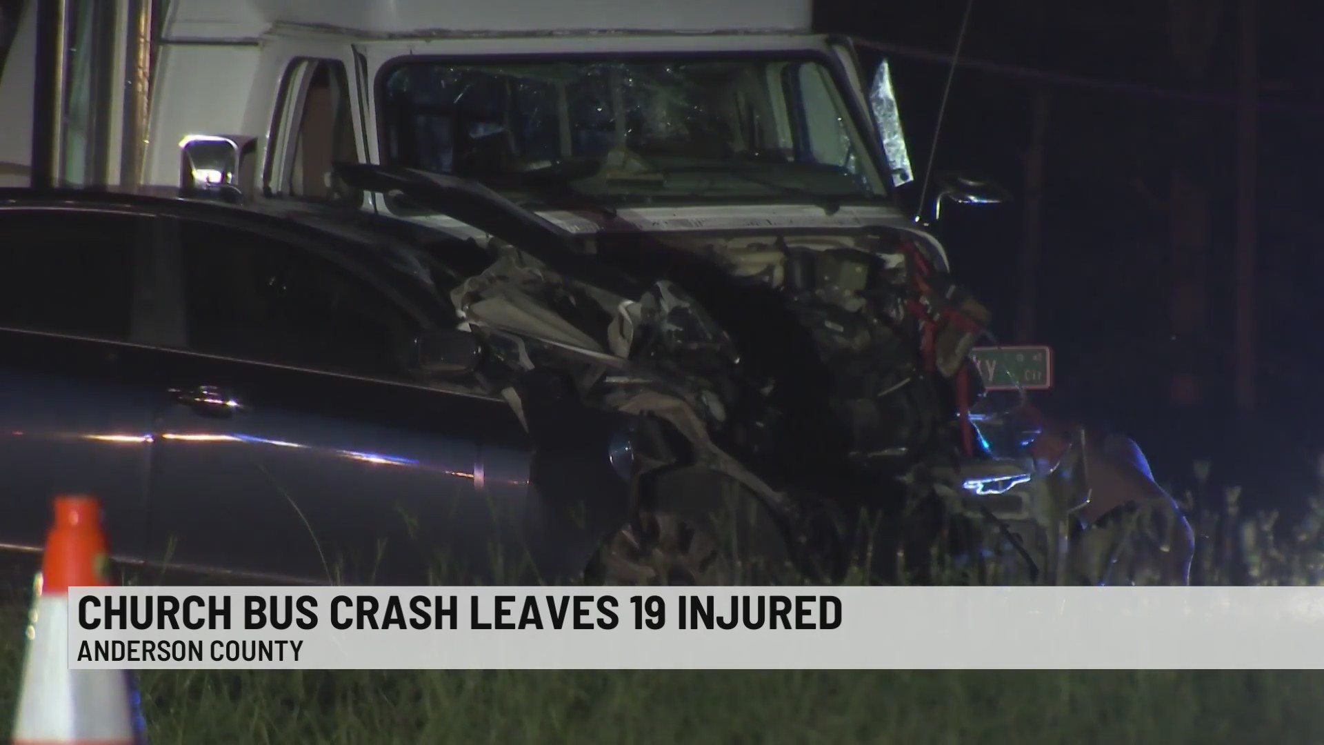 19 injured in church bus crash in Anderson Co., suspected DUI driver ...