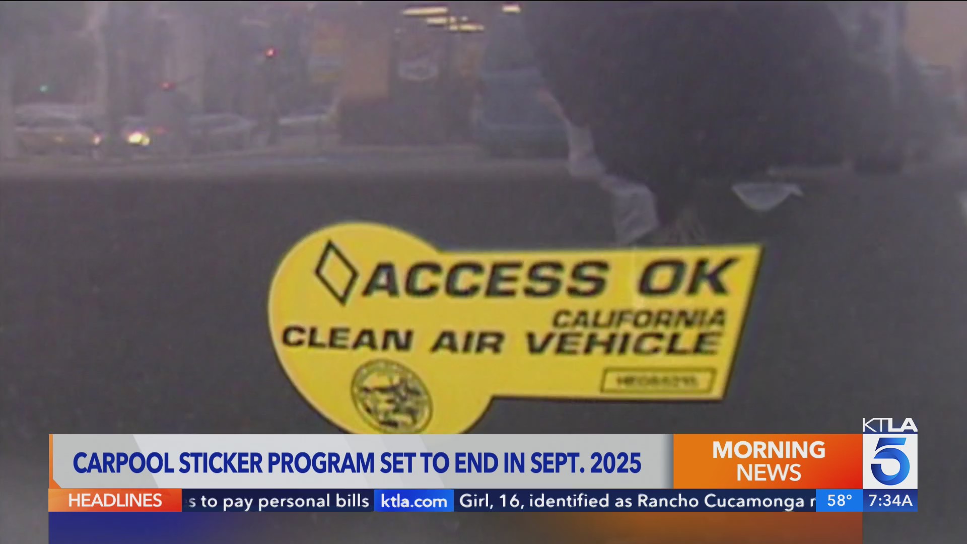 EV and Hybrids expected to lose carpool lane access – KTLA
