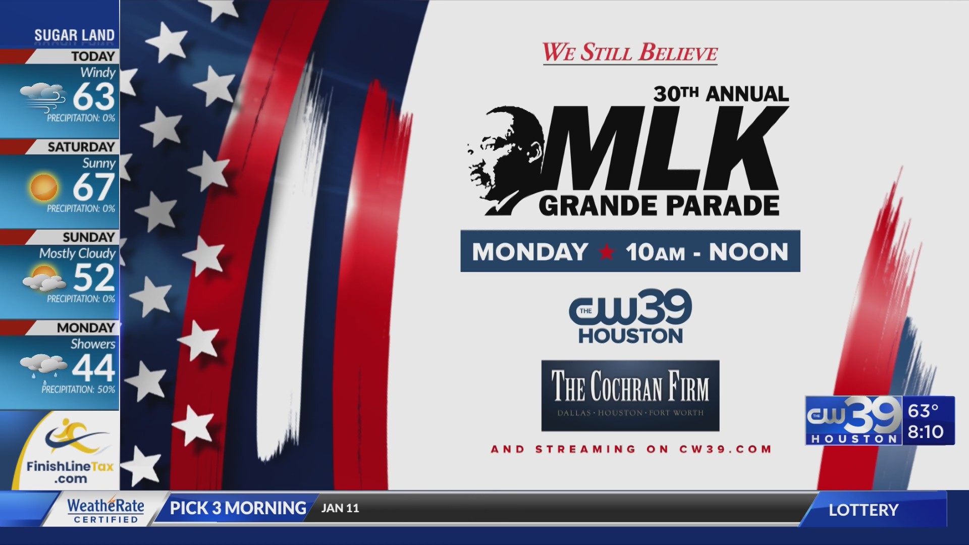Watch the MLK Grande Parade on CW39 HOUSTON Monday Jan. 15 | CW39 ...