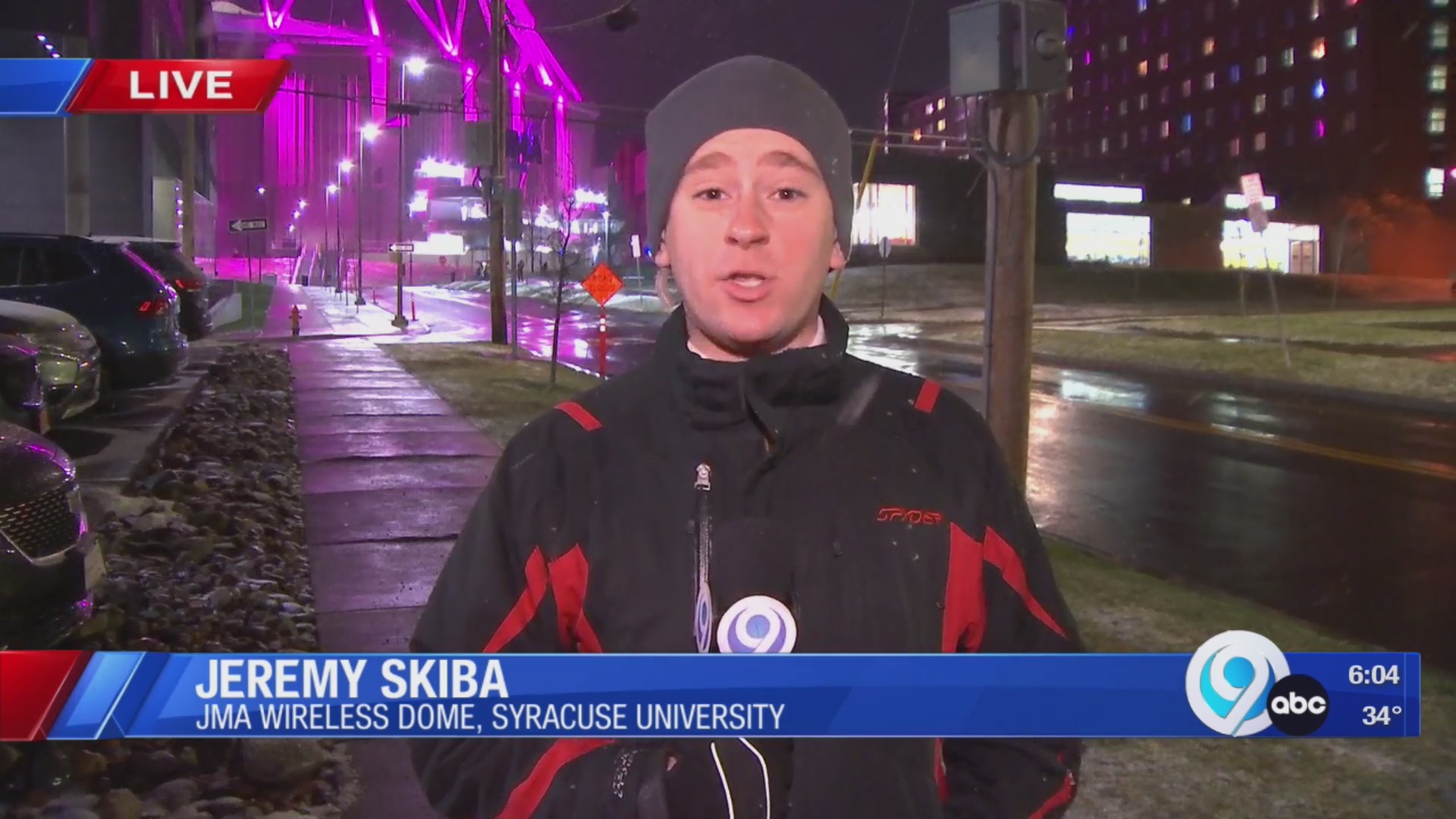 JMA Wireless Dome turns pink to celebrate news of bringing P!nk to the ...