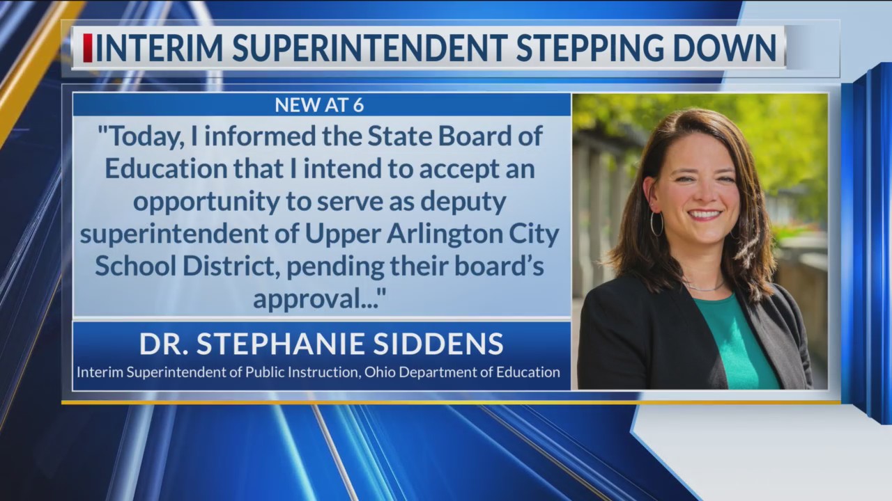 Ohio superintendent of public instruction resigning to join Upper ...