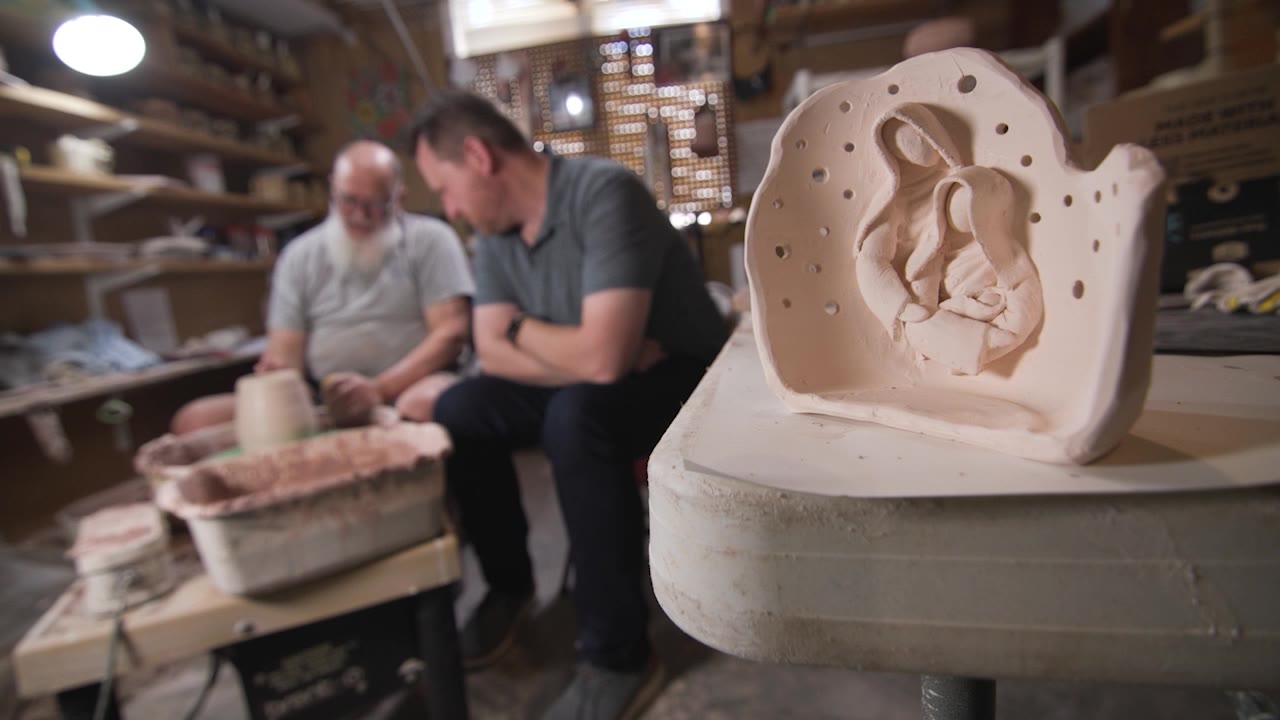 Stokes County man creates face of hope on handmade pottery – FOX8 WGHP