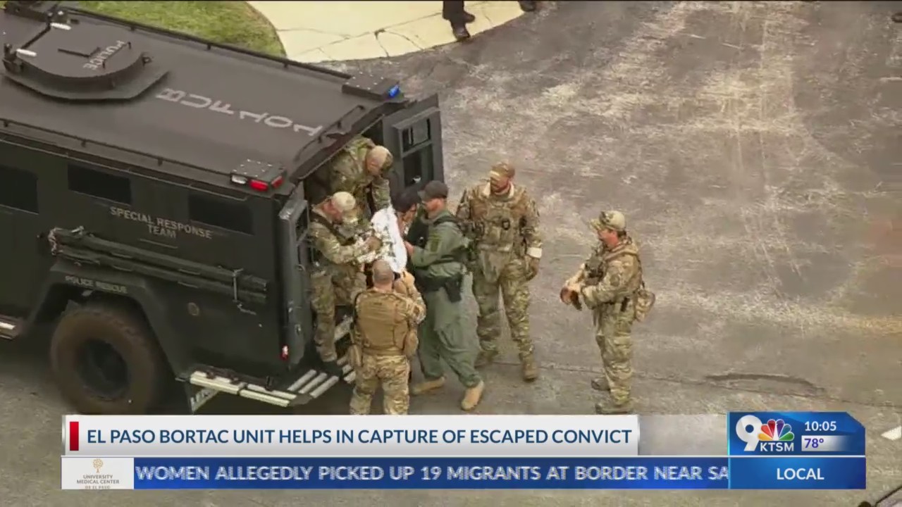 El Paso BORTAC helps find fugitive – KTSM 9 News