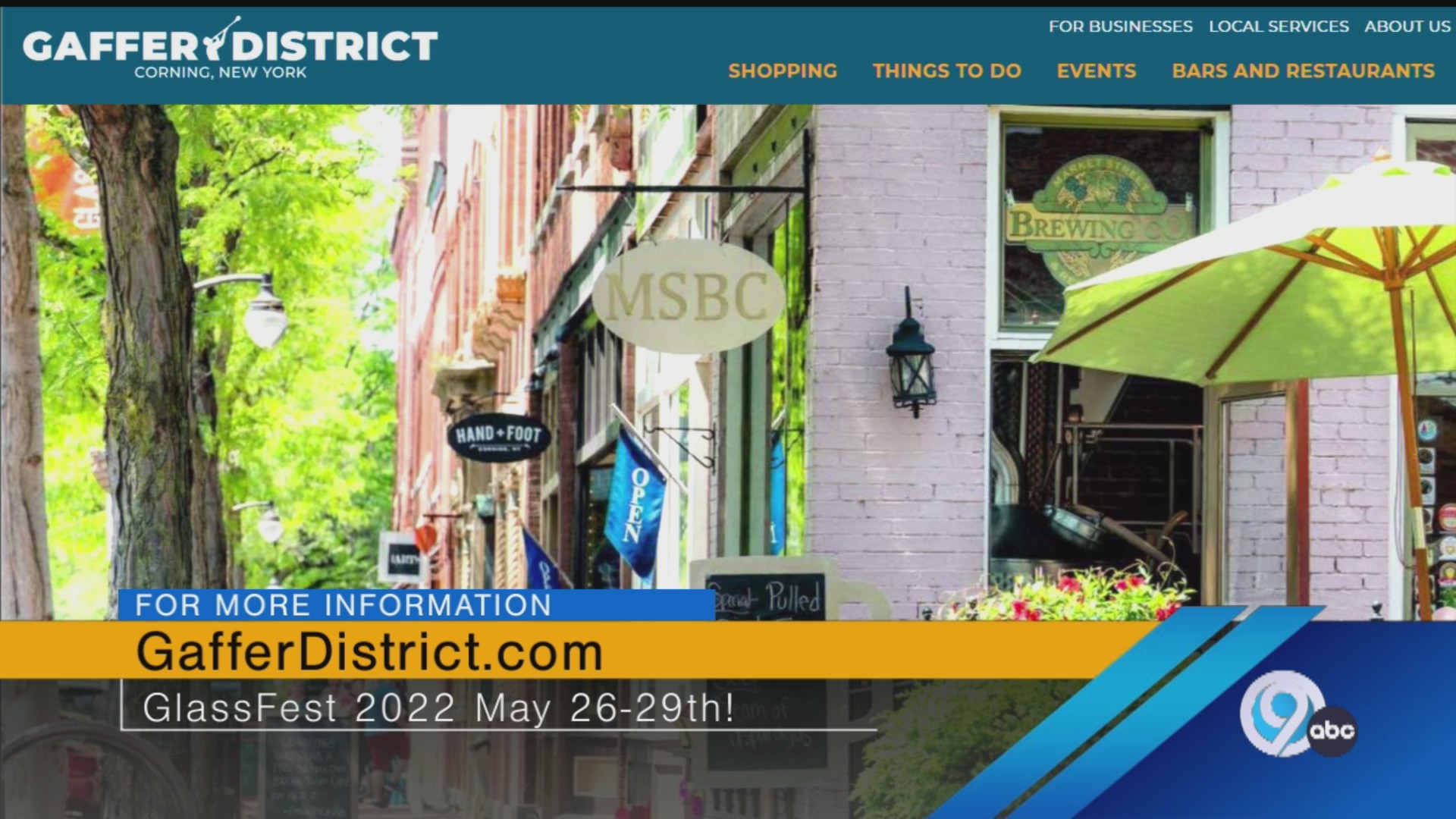 Bridge Street: GlassFest 2022 5.24.22 – WSYR