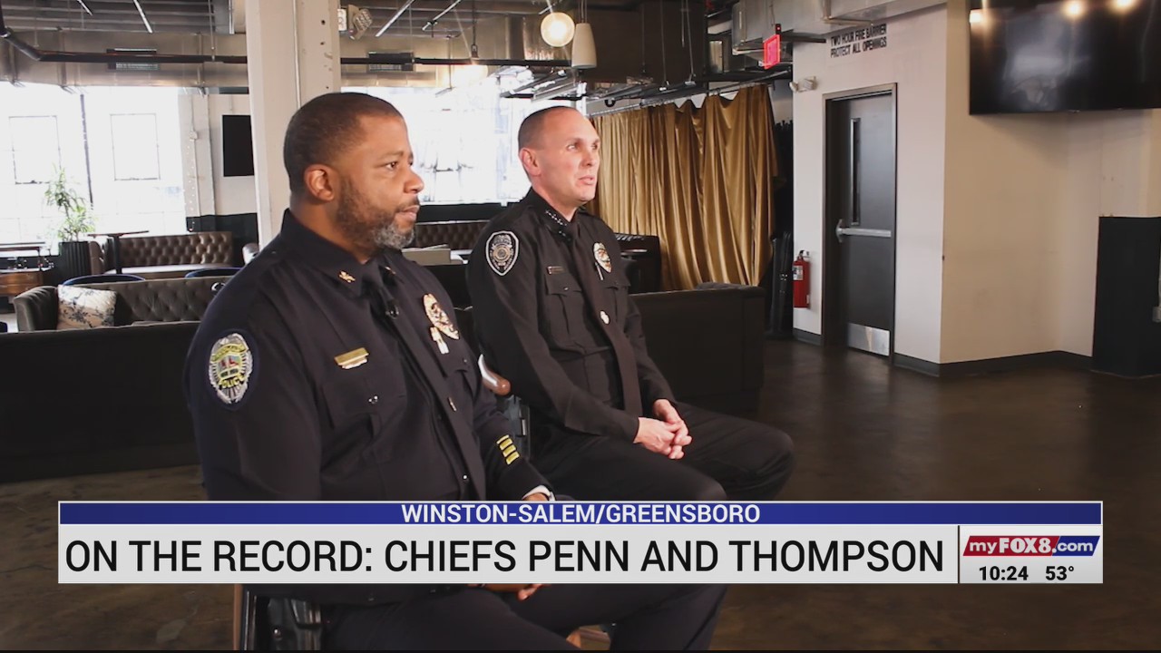 Winston-Salem, Greensboro police chiefs sit down with FOX8 – FOX8 WGHP