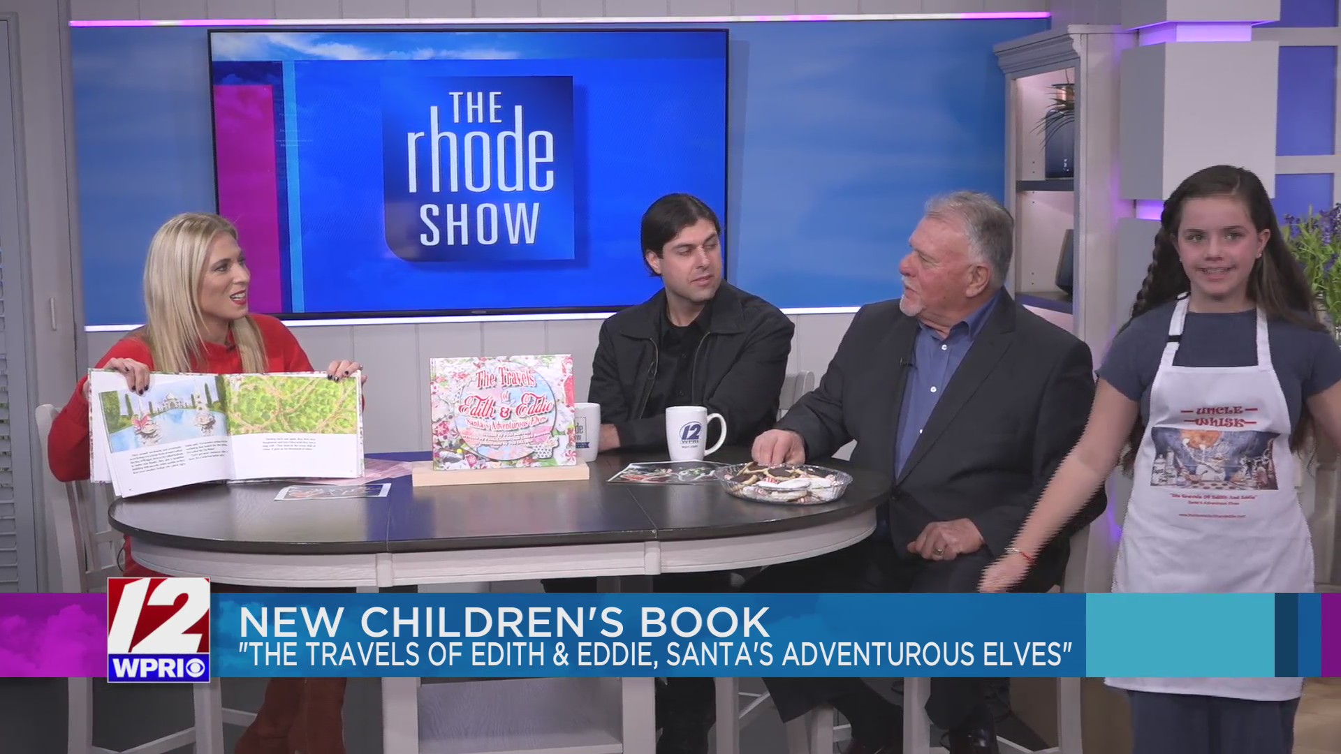 Paul Borrelli and Ted DiLucia share about “The Travels of Edith and Eddie, Santa’s Adventurous ...