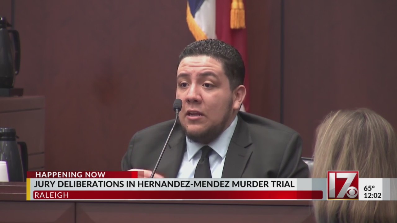 Jury deliberations underway in Hernandez-Mendez murder trial – CBS17.com