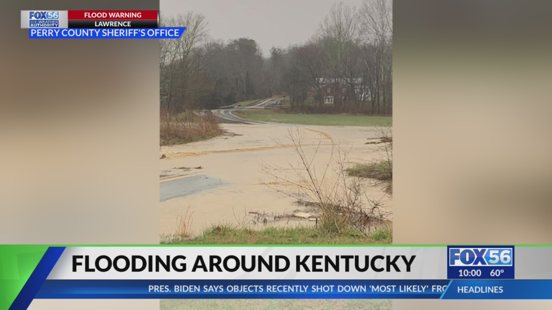 Flooding causing damage, closing roads across Kentucky – FOX 56 News