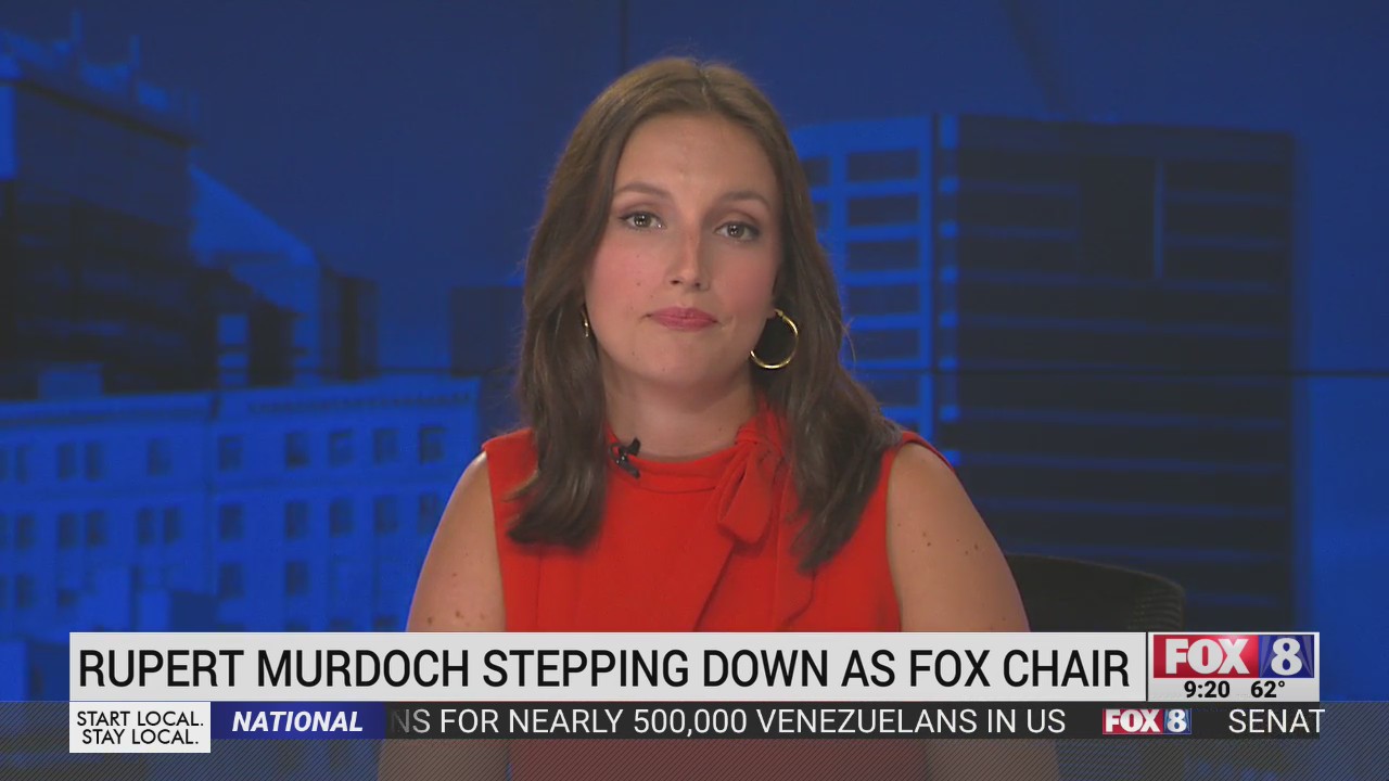 Rupert Murdoch stepping down as Fox chair – FOX8 WGHP
