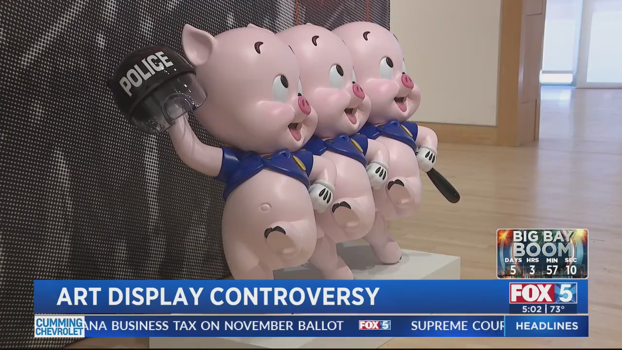 Controversial Art Piece To Be Kept On Display At Exhibit – FOX 5 San ...