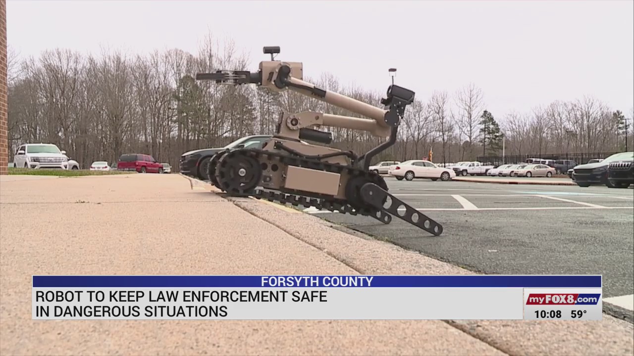 Robot helps keep Forsyth County law enforcement safe – FOX8 WGHP