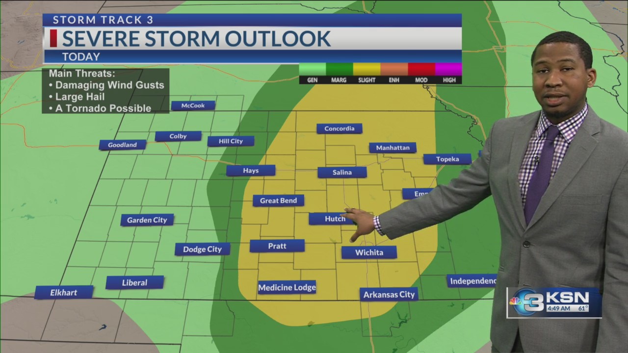 Friday morning forecast – KSN-TV