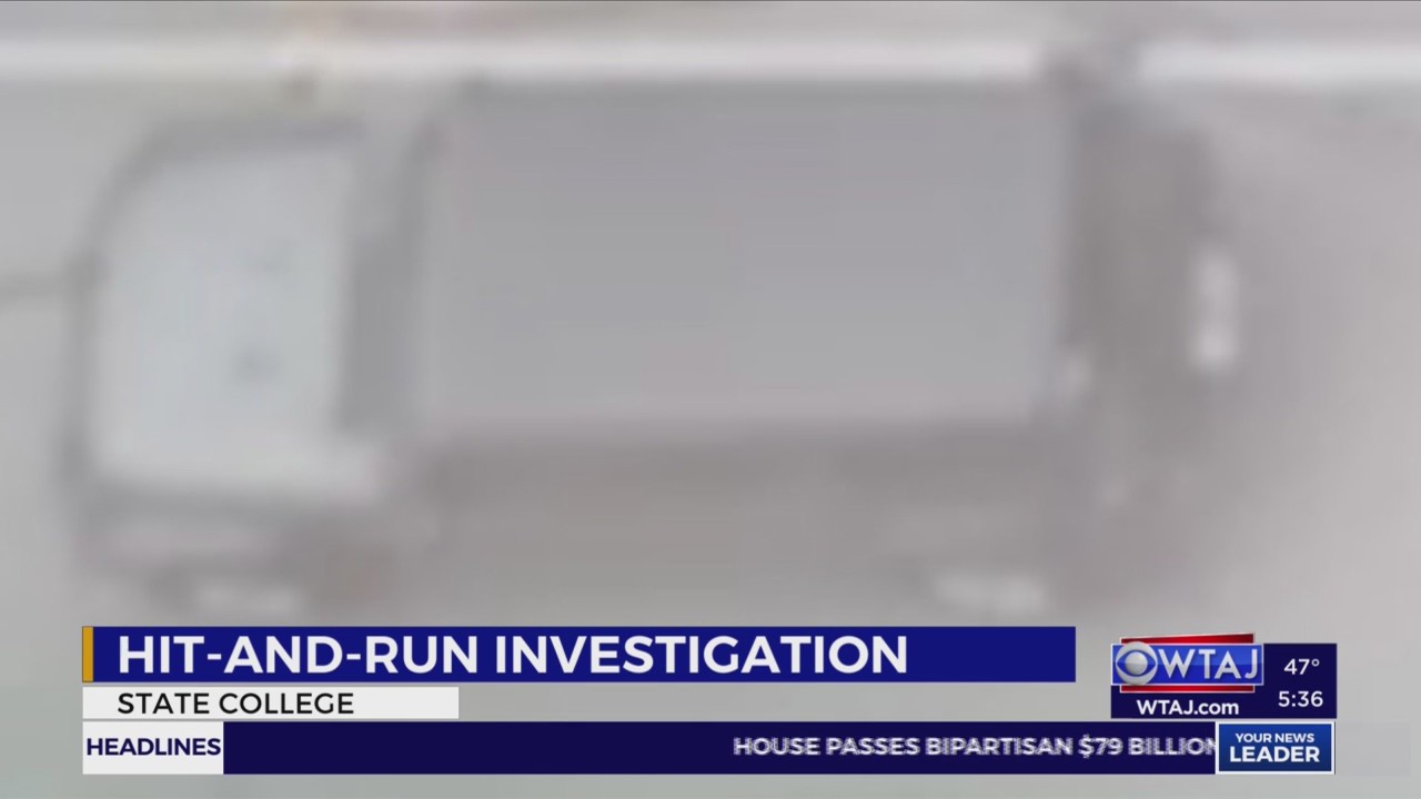 State College Police asking for assistance identifying hit and run ...