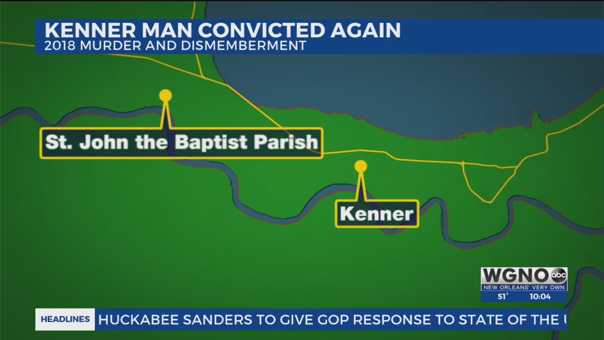 Kenner man convicted again in fatal love triangle – WGNO