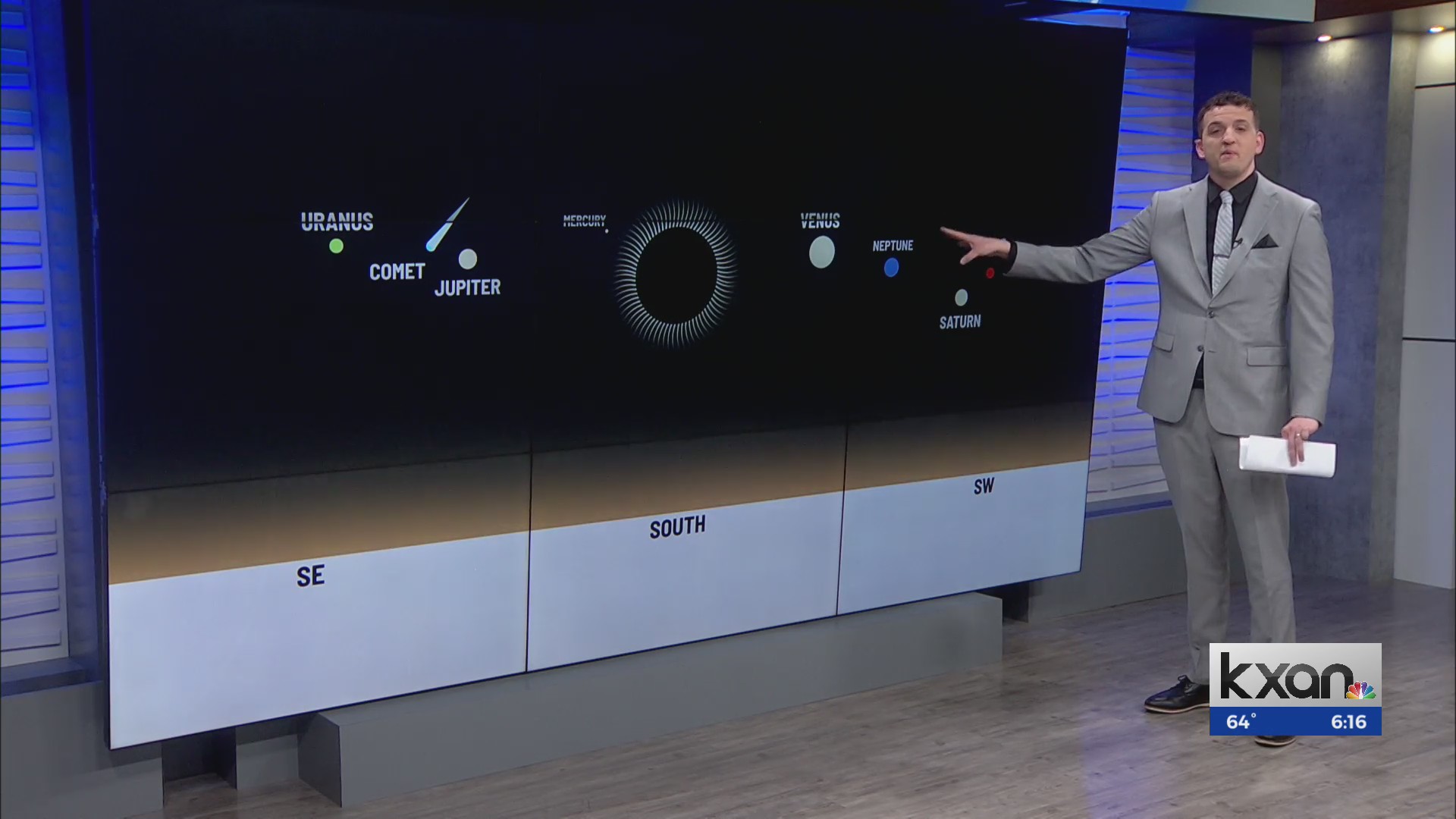 Eclipse offers views of every planet in solar system… if weather ...
