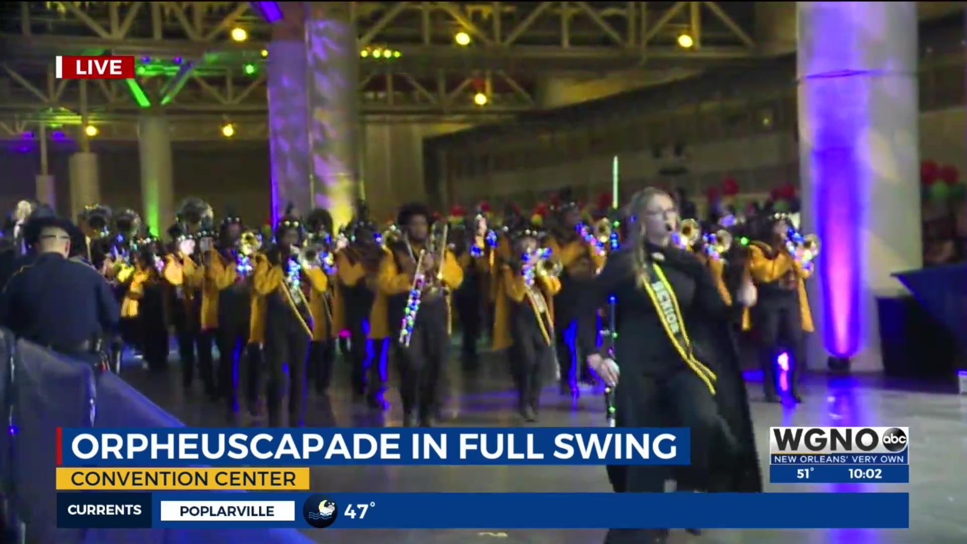 Krewe of Orpheus wraps up Lundi Gras at Orpheuscapade in New Orleans – WGNO