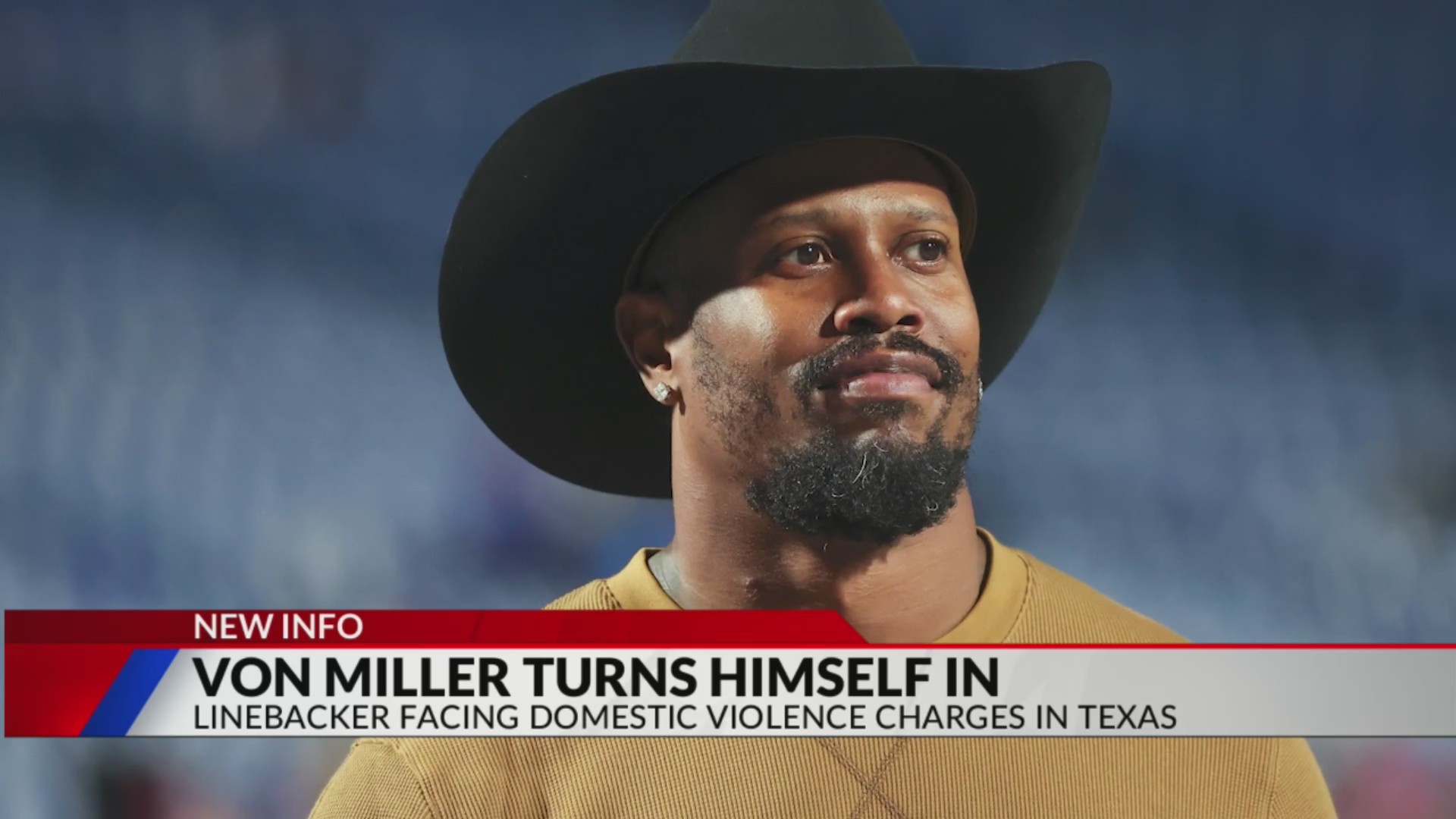 Von Miller turns himself in on arrest warrant for alleged assault in ...