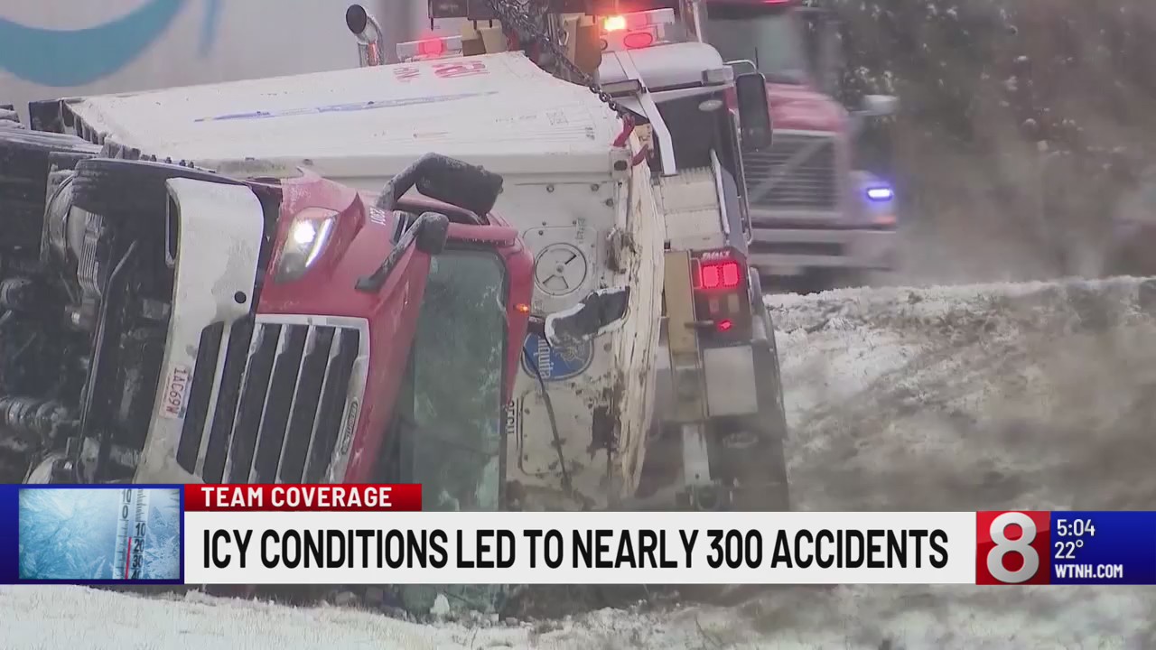 Connecticut State Police offer safety tips for driving on icy roads ...