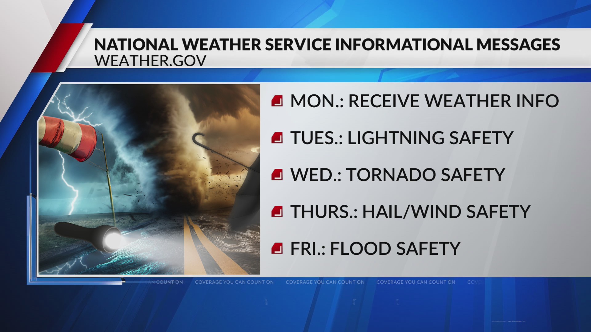 National Weather Service observing severe weather preparedness week – FOX 2
