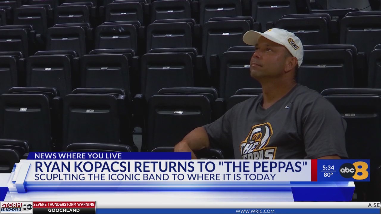Former longtime VCU pep band director returns to the “Peppas” – WRIC ...
