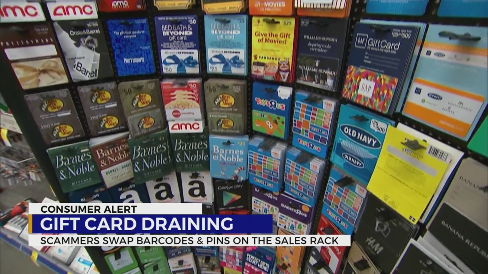 Consumer experts warn about gift card draining scam amid holiday season ...