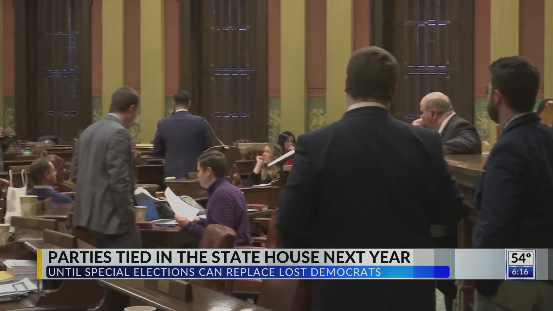 Parties tied in the state house next year – WLNS 6 News