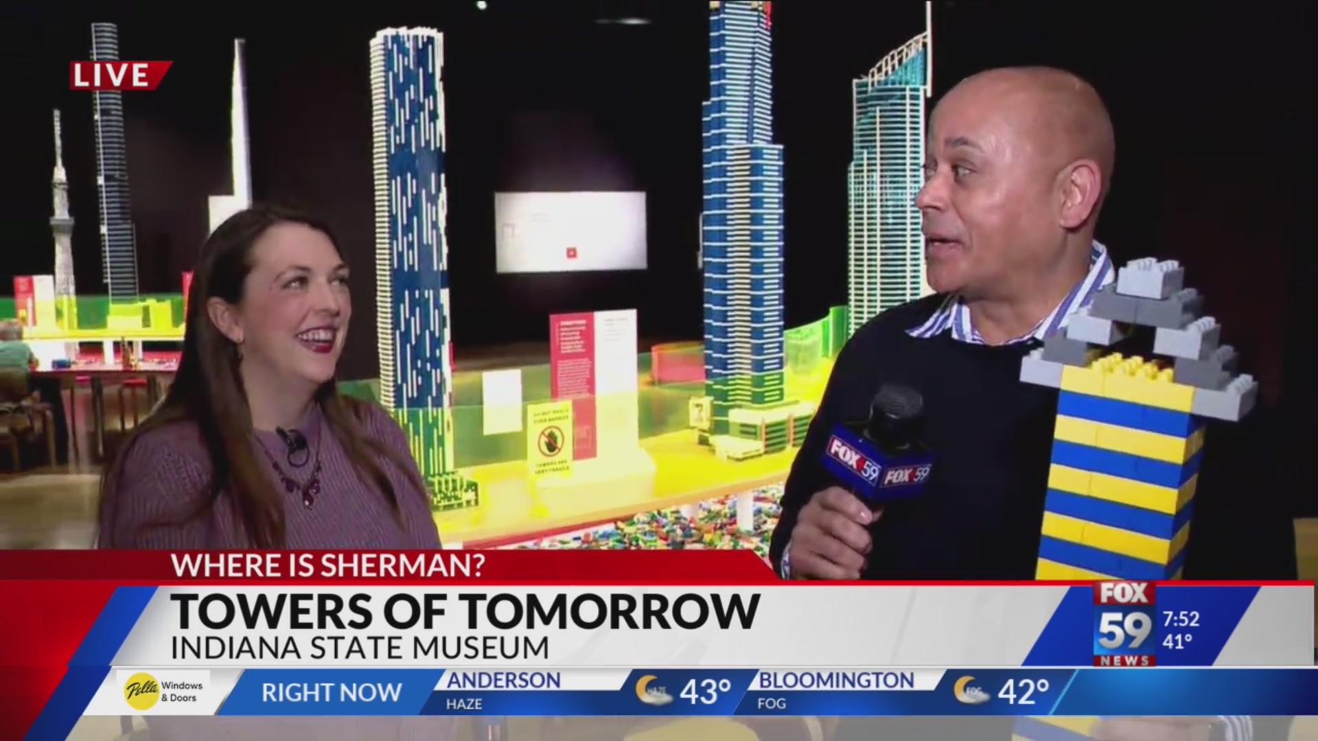 Where is Sherman? Towers of Tomorrow – Fox 59