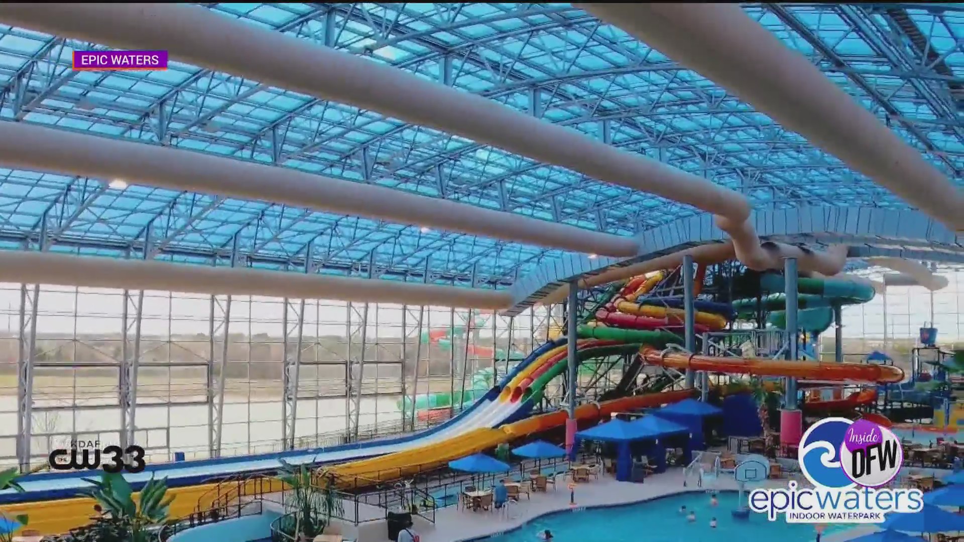 Inside look at Epic Waters Indoor Waterpark’s new 7-stories tall water ...
