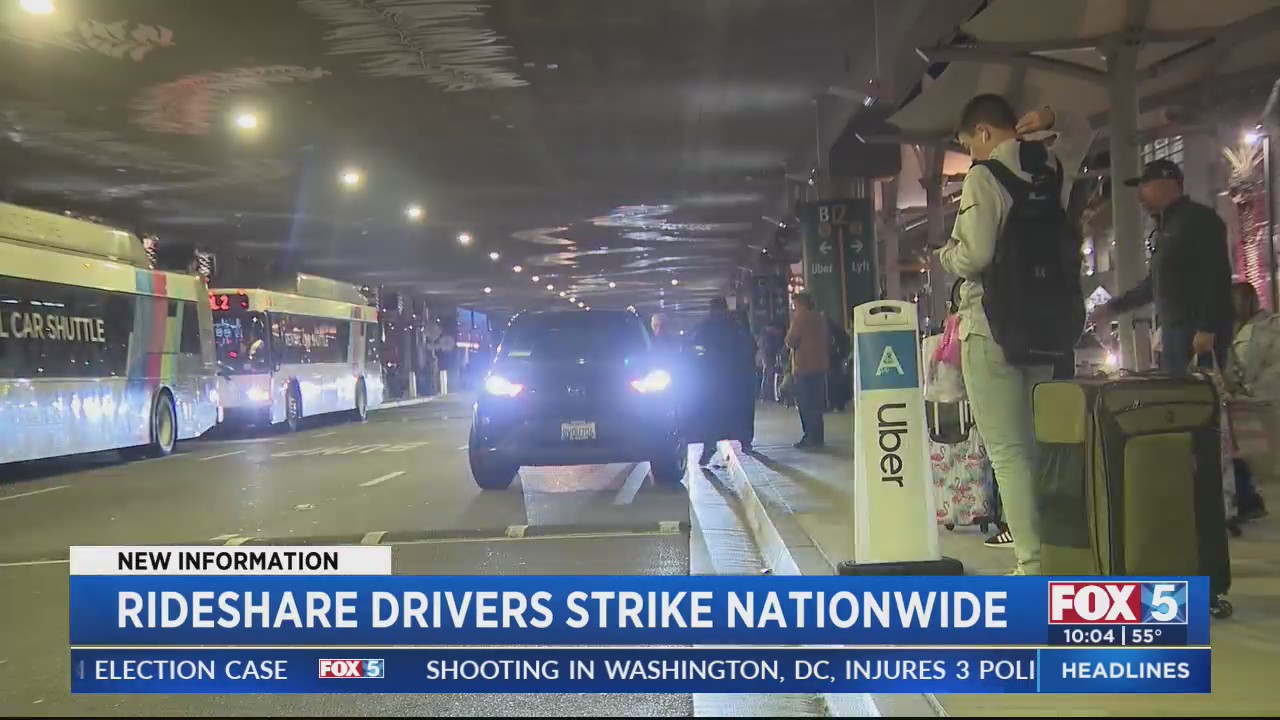 Rideshare Drivers Strike Nationwide – FOX 5 San Diego & KUSI News