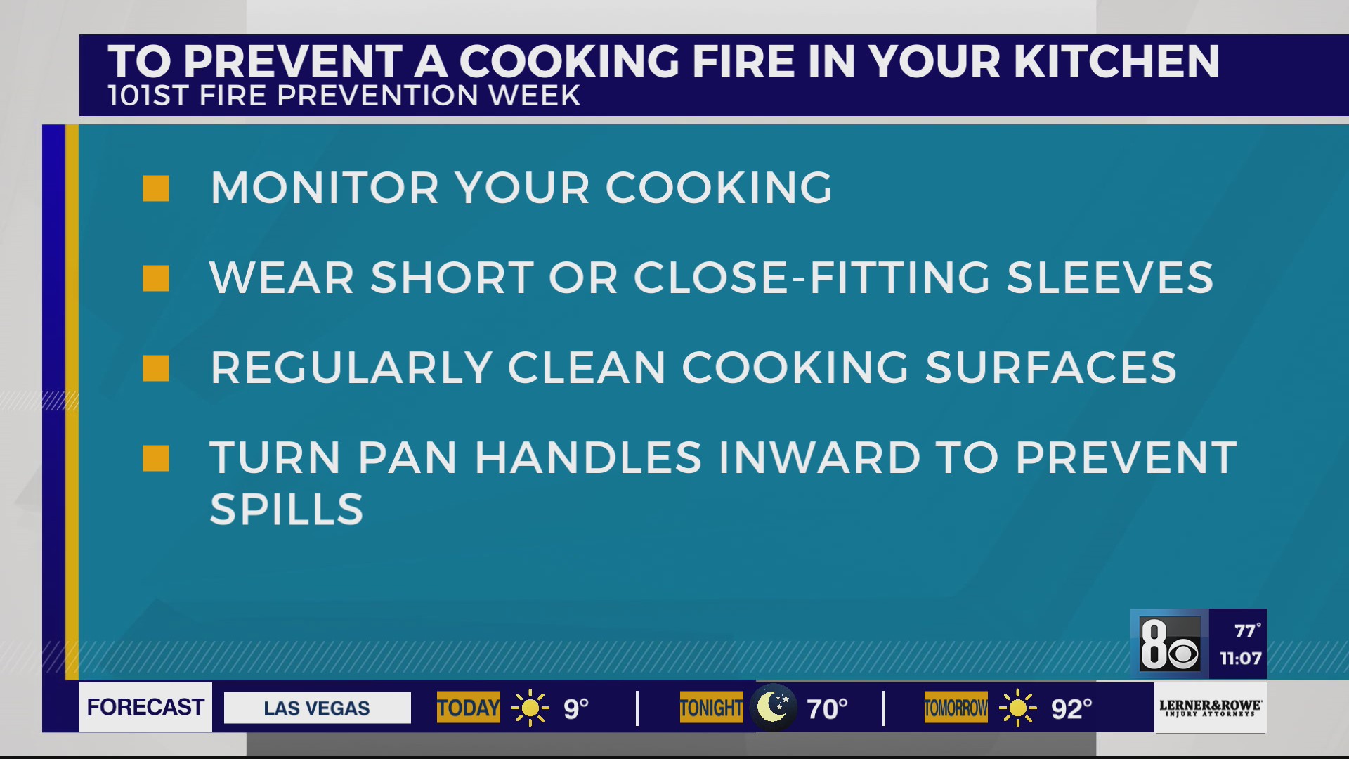 Red Cross provides cooking safety tips as Fire Prevention Week begins ...