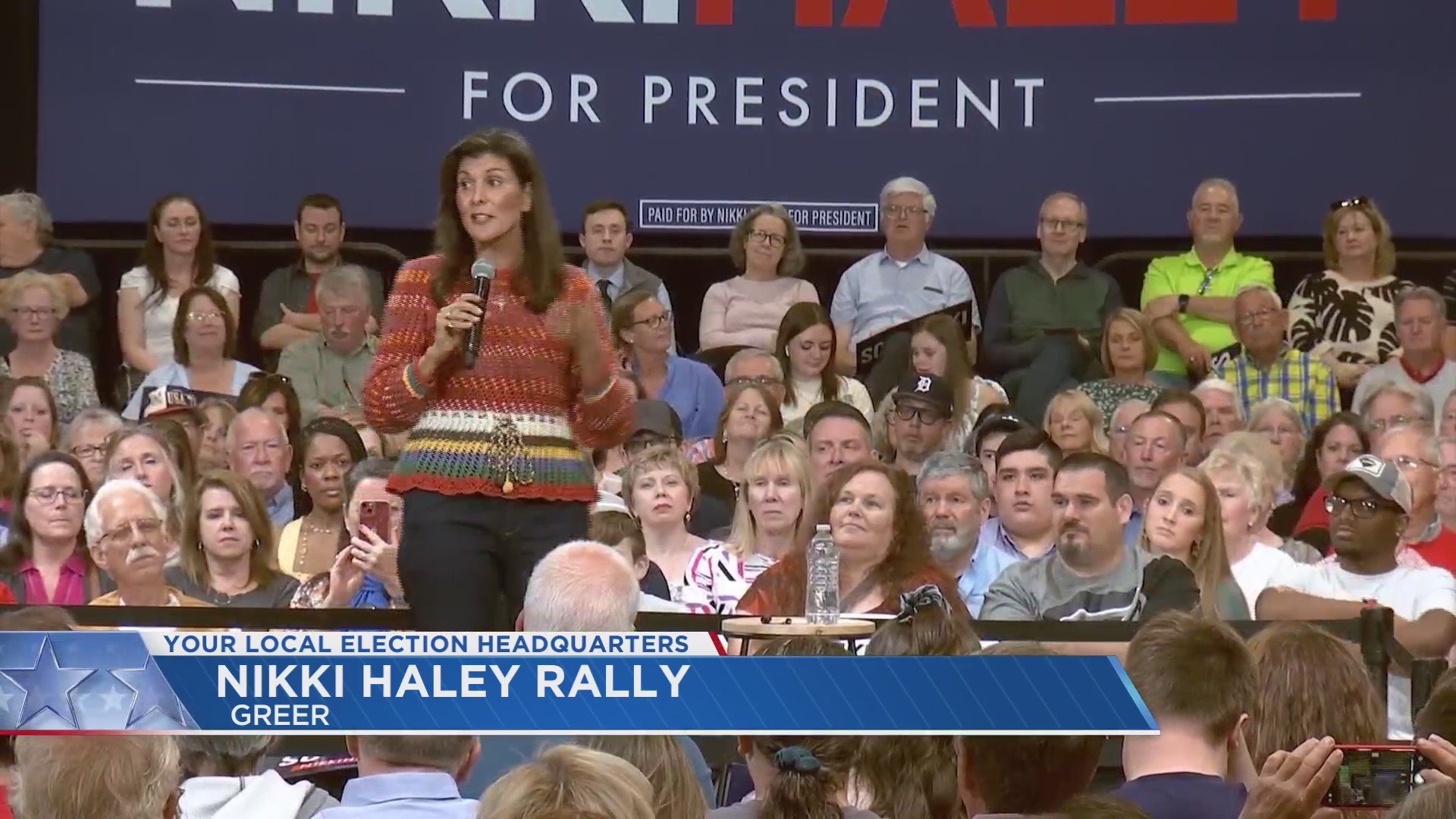 Hundreds attend Ambassador Nikki Haley’s rally in the Upstate – WSPA 7NEWS
