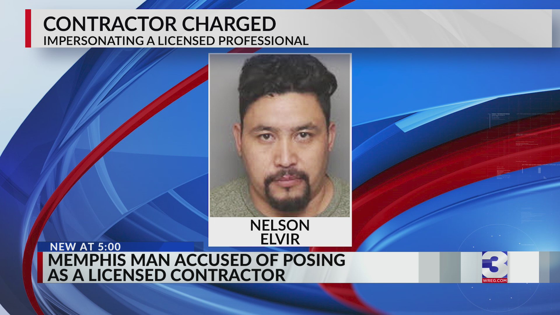 Memphis man accused of posing as licensed contractor – WREG.com