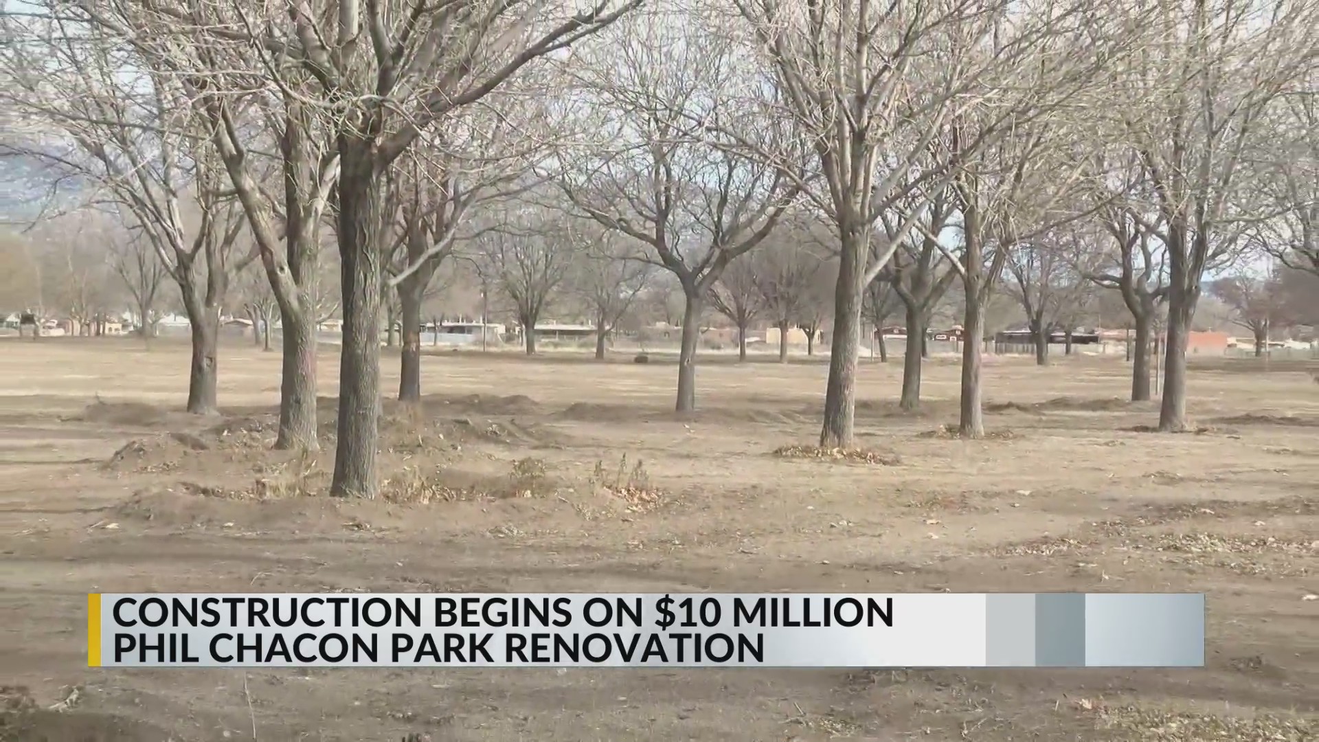 Construction to renovate Phil Chacon Park begins – KRQE NEWS 13 ...