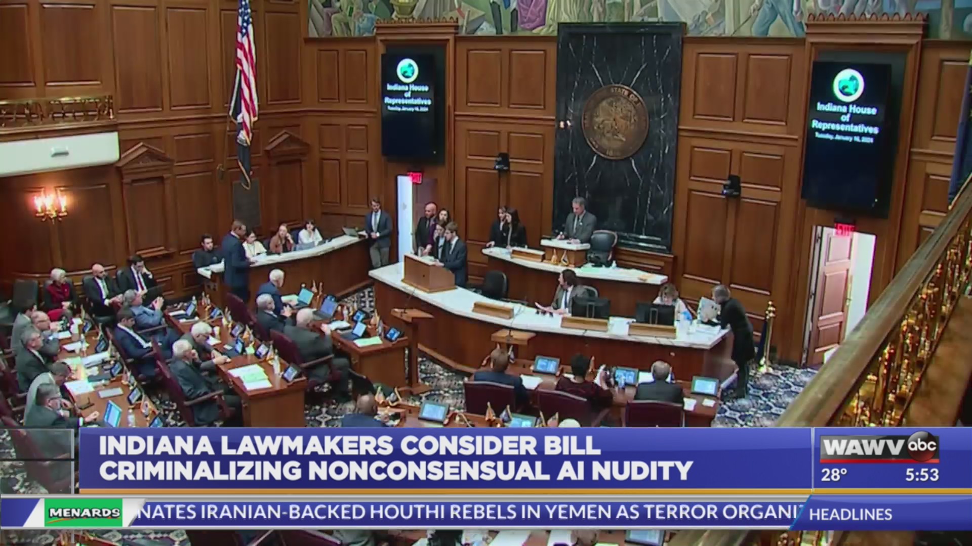 Indiana lawmakers consider bill criminalizing nonconsensual AI nudity ...
